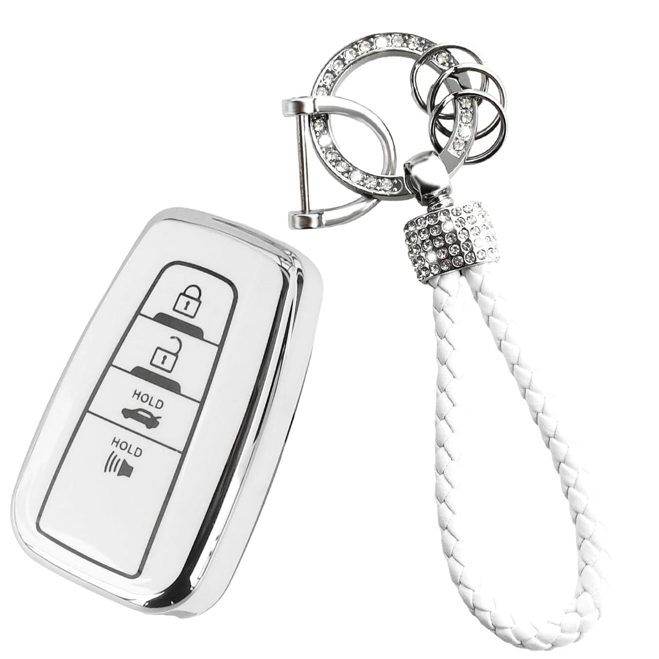 Wellsay Key Fob Protector, Soft TPU Key Cover Shell with 2018-2022 ...