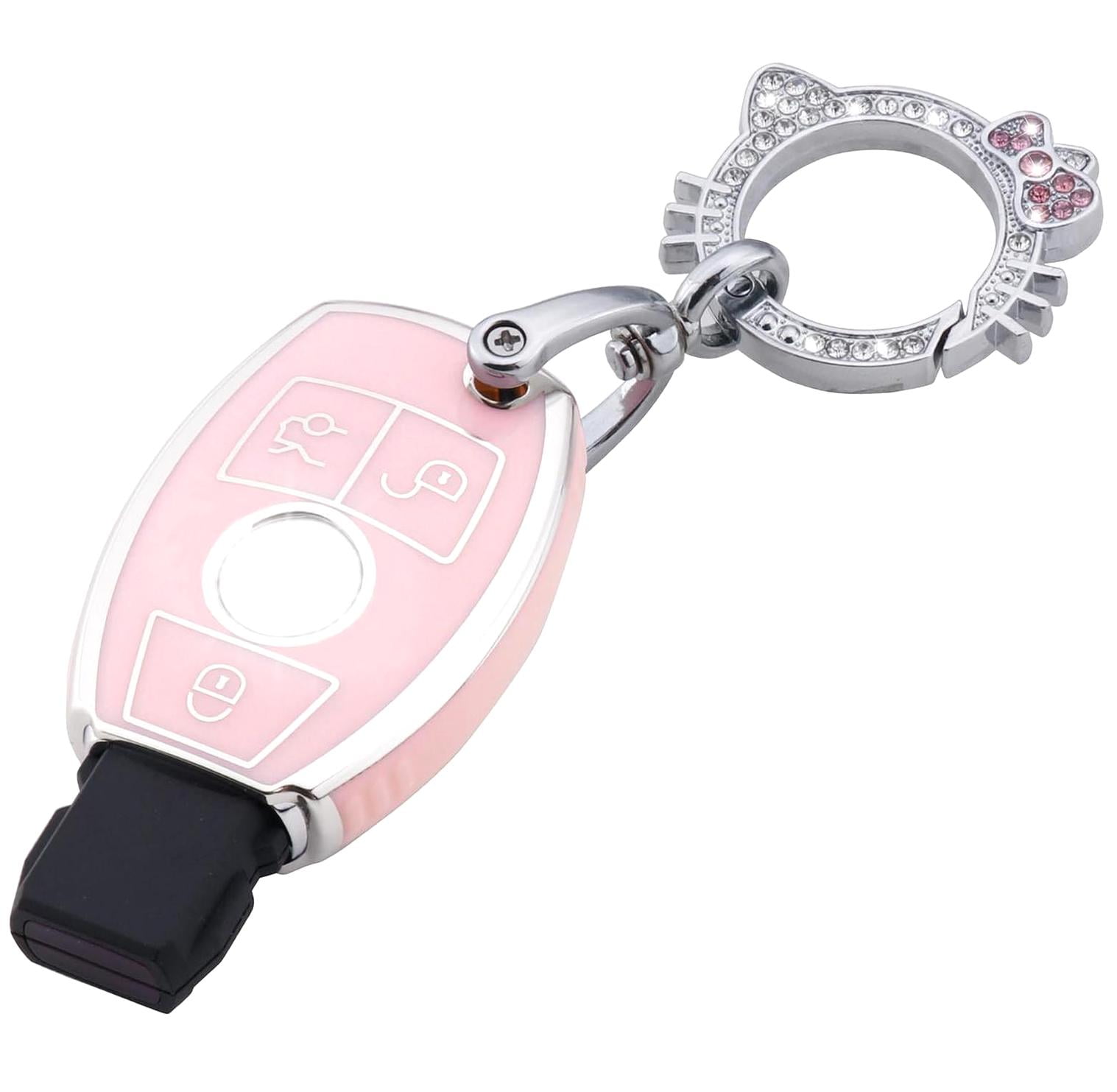 Wellsay Key Fob Protector for , Flexible TPU Key Holder with Decorative ...