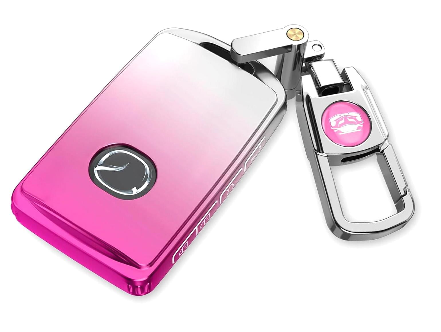 Wellsay Key Fob Protector with Keychain. Installation Requires No Screws. with 2019-2025 3, 3 ...