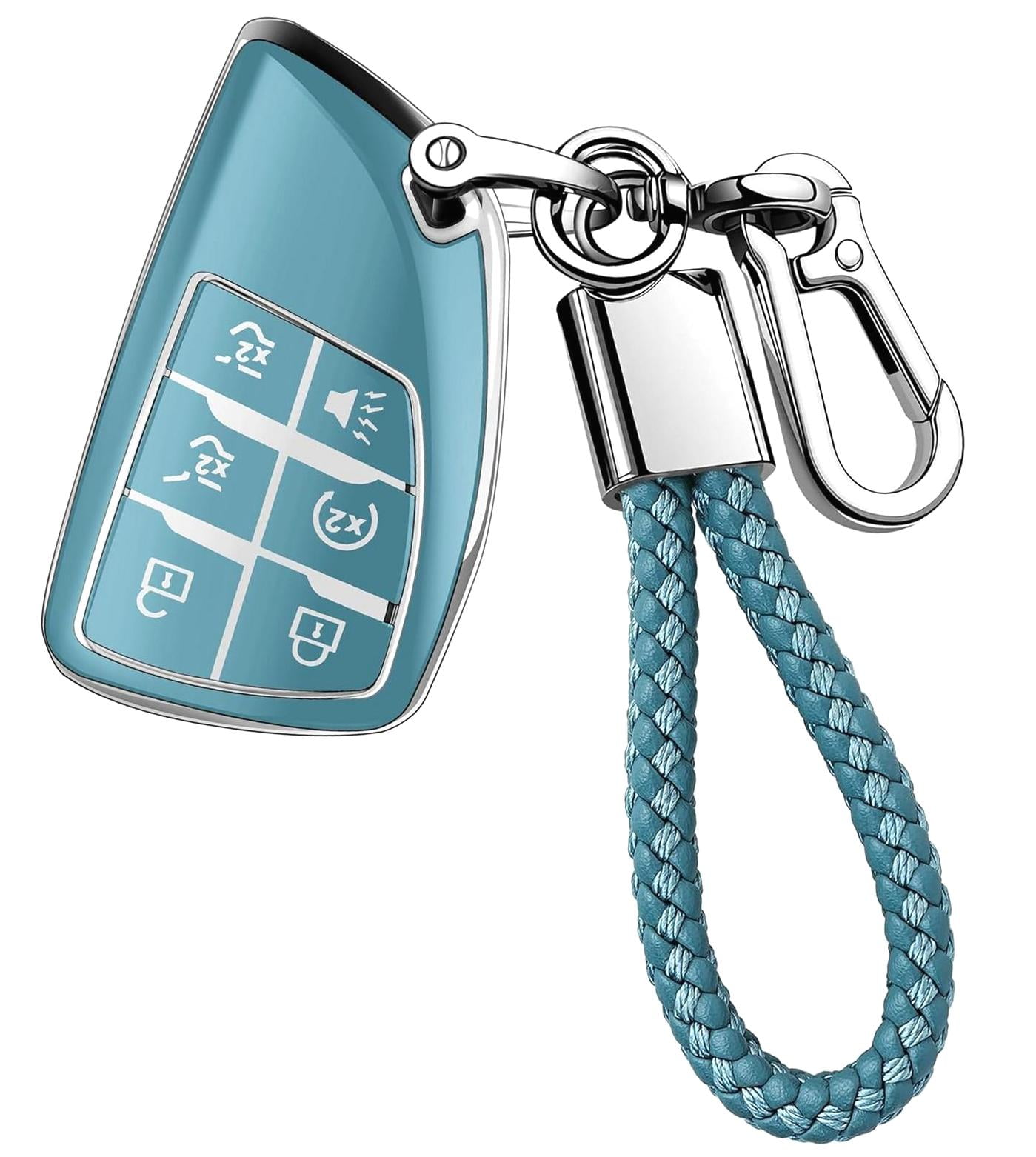 Wellsay Key Fob Protector with Keychain for 2022-2025 Silverado 1500 ...