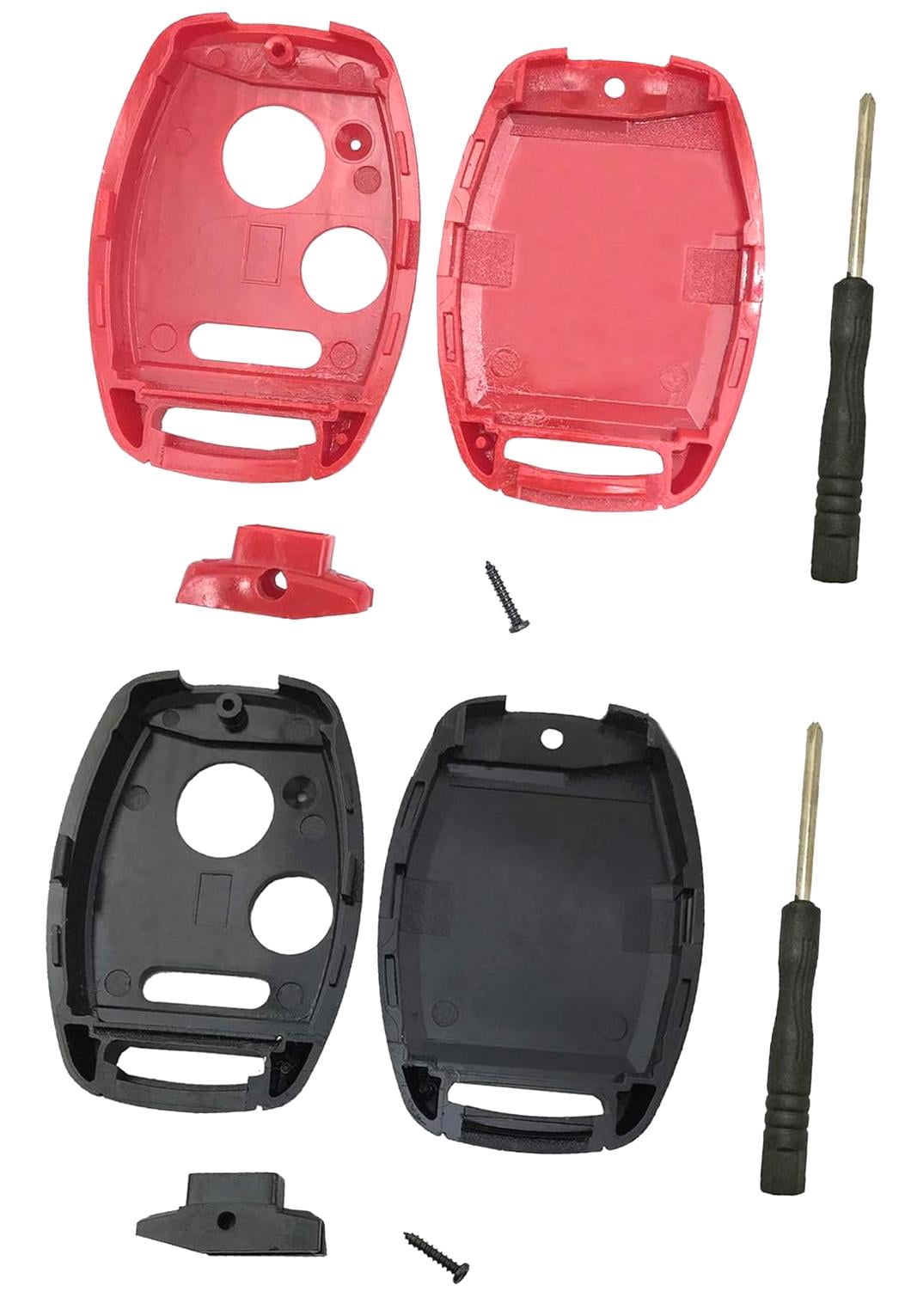 Wellsay Key Fob Replacement Case with Accord Crosstour CR-V CR-Z for ...