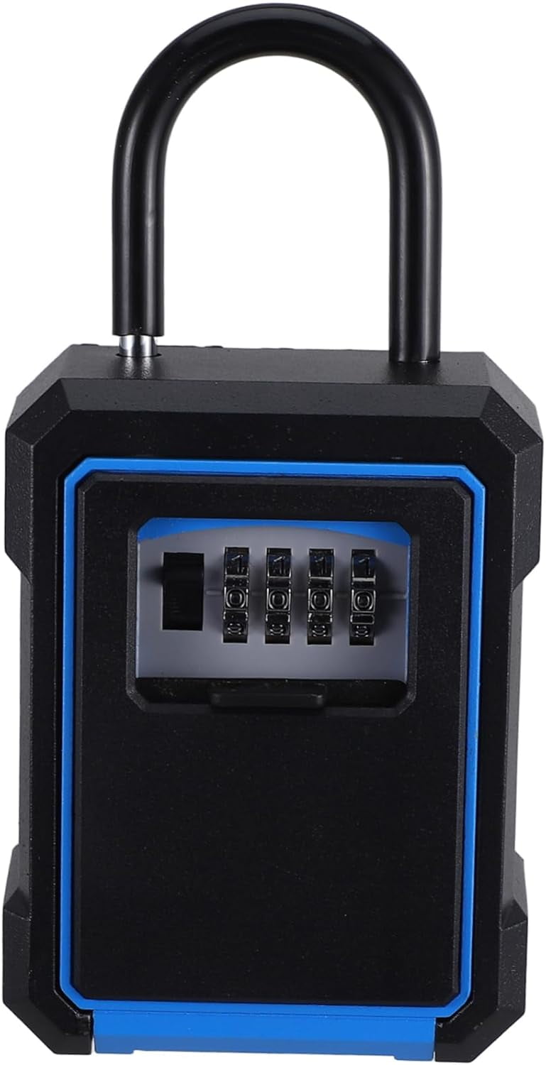 Wellsay Key Holder Wall Mount Lockable Storage Box with Password for ...