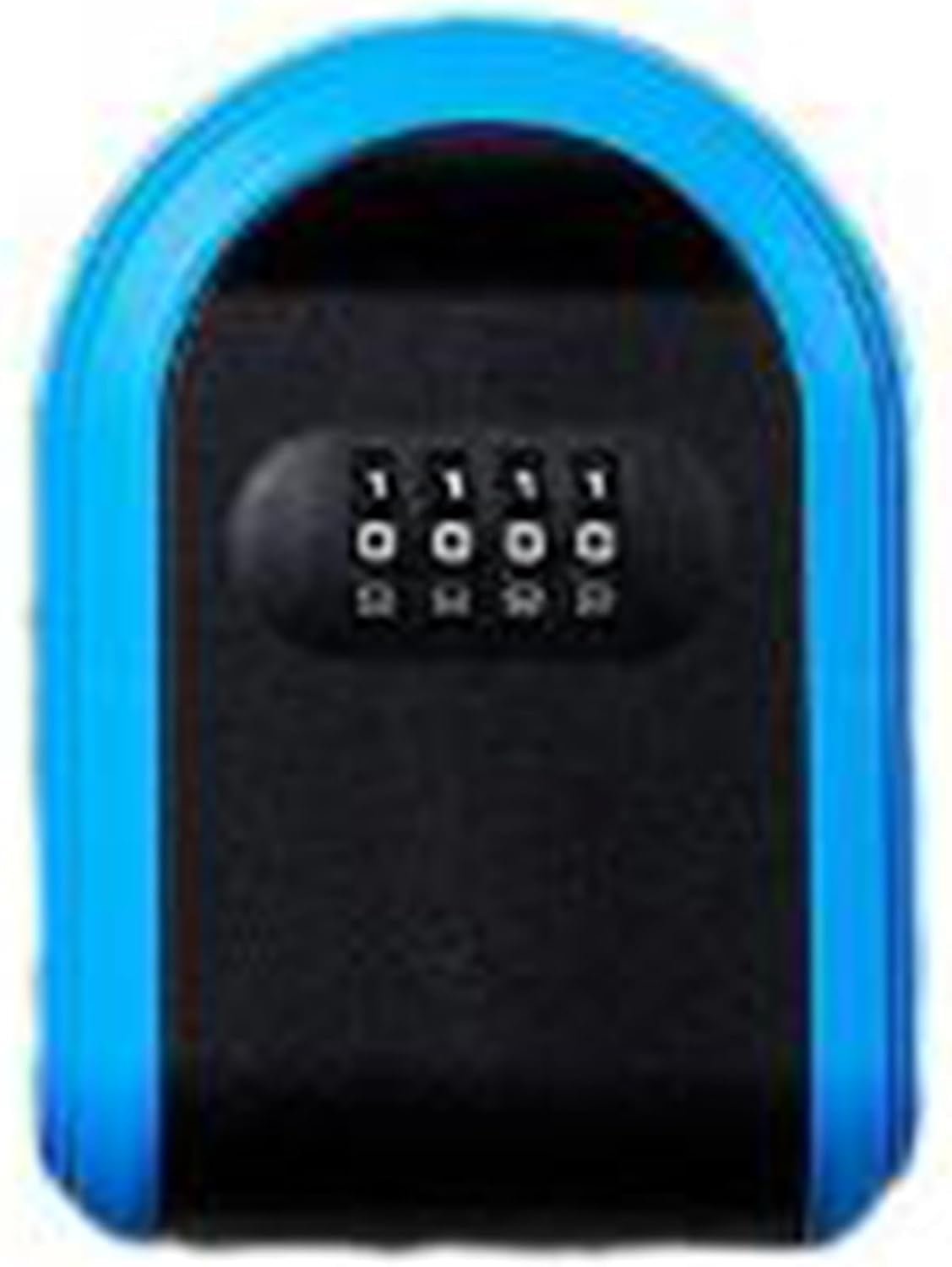 Wellsay Key Lock Box for Outside, 4 Digits Combination Lockbox Wall ...
