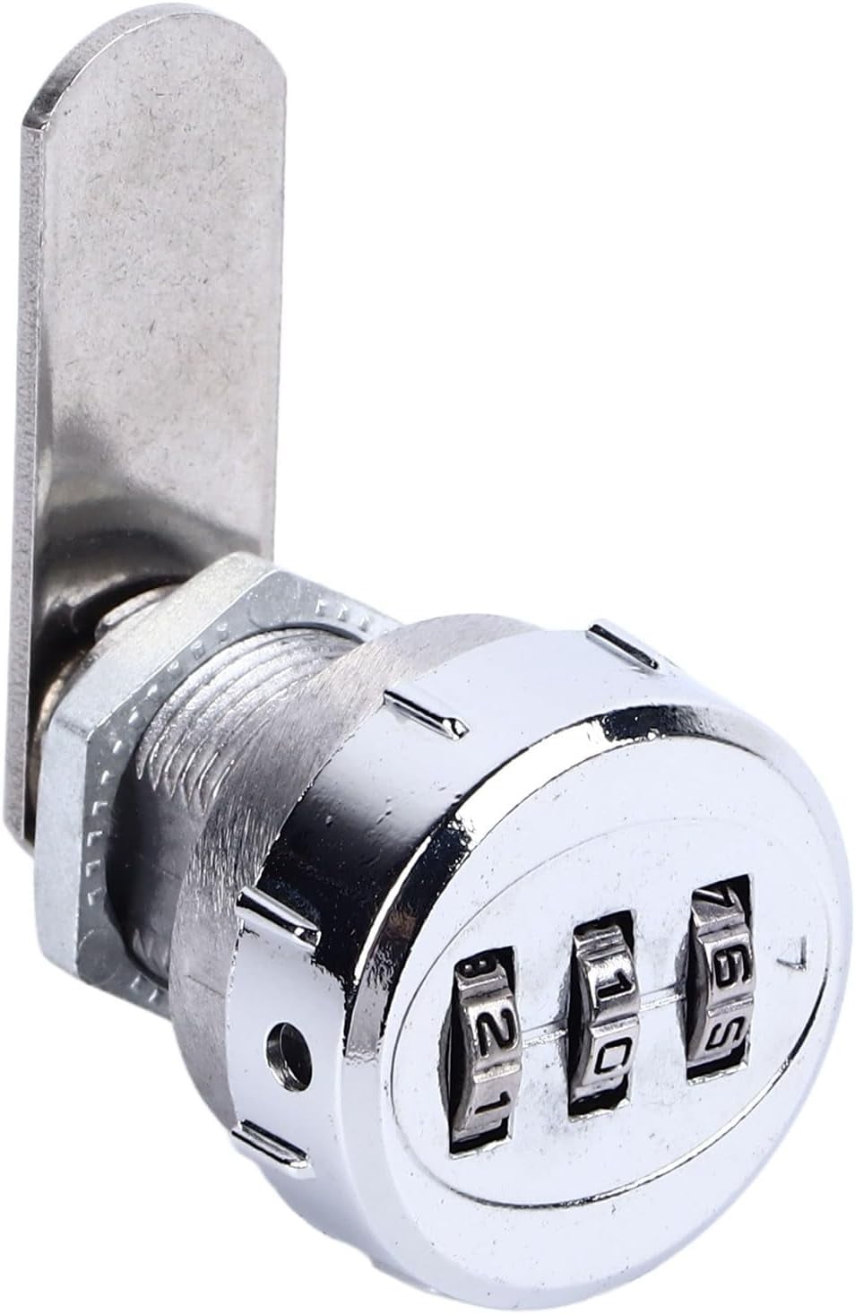 Wellsay Keyless Latch, 3 Digit Combination Lock with Rotating Knob ...