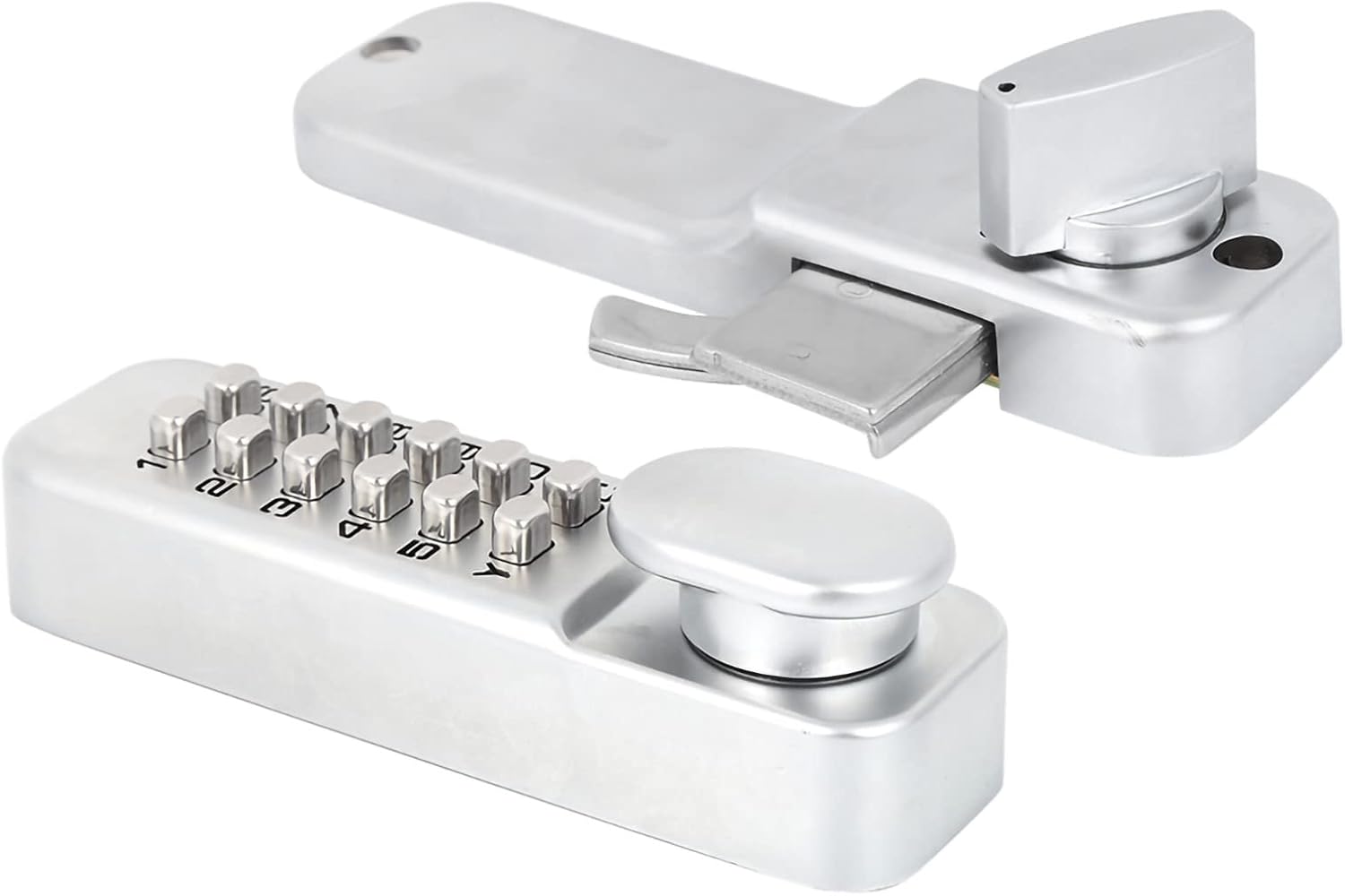 Wellsay Keyless Lock For Sliding Glass Door Patio Door Lock Sliding ...