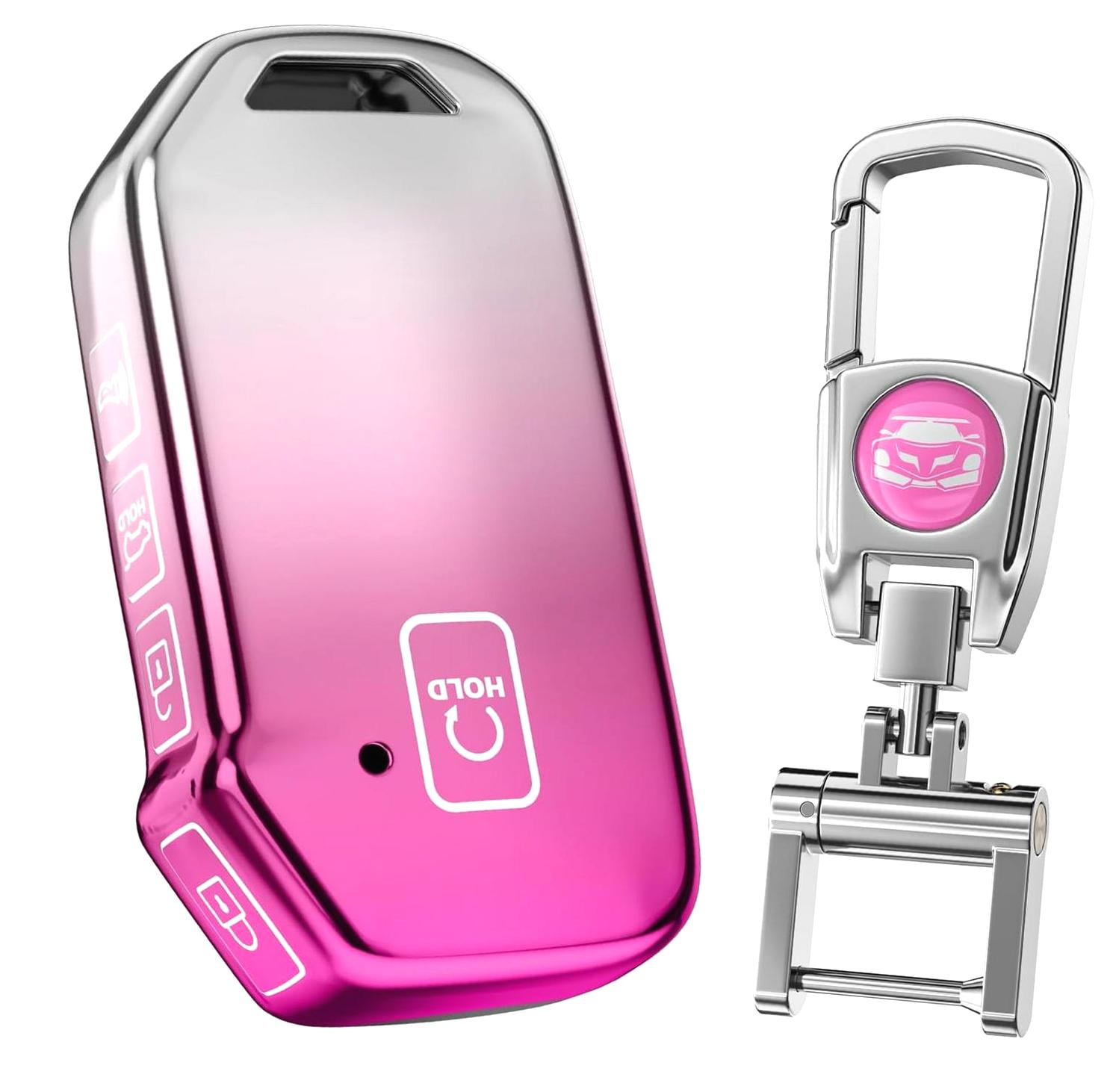 Wellsay for Kia Key Fob Cover with Keychain.No Screws Needed for ...