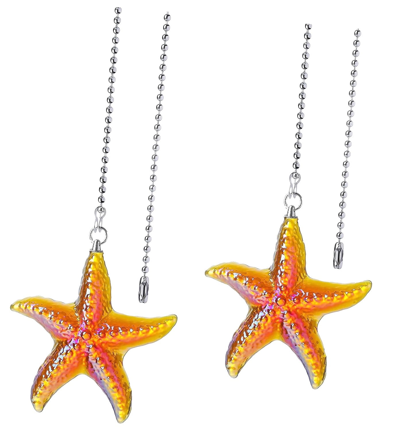 Wellsay LONGSHENG SINCE 2001 2 Pack Ceiling Fan Pull Chain Ornaments ...