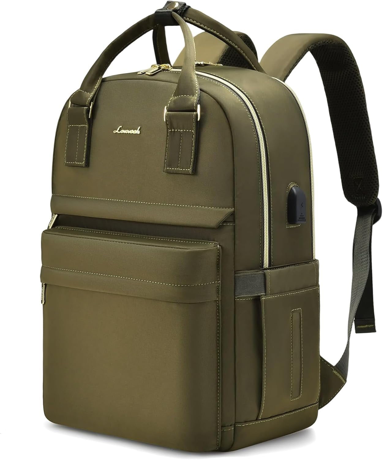 Wellsay Laptop Backpack for Women 15.6 Inch Laptop Bag with USB Port, Fashion Waterof Backpacks ...