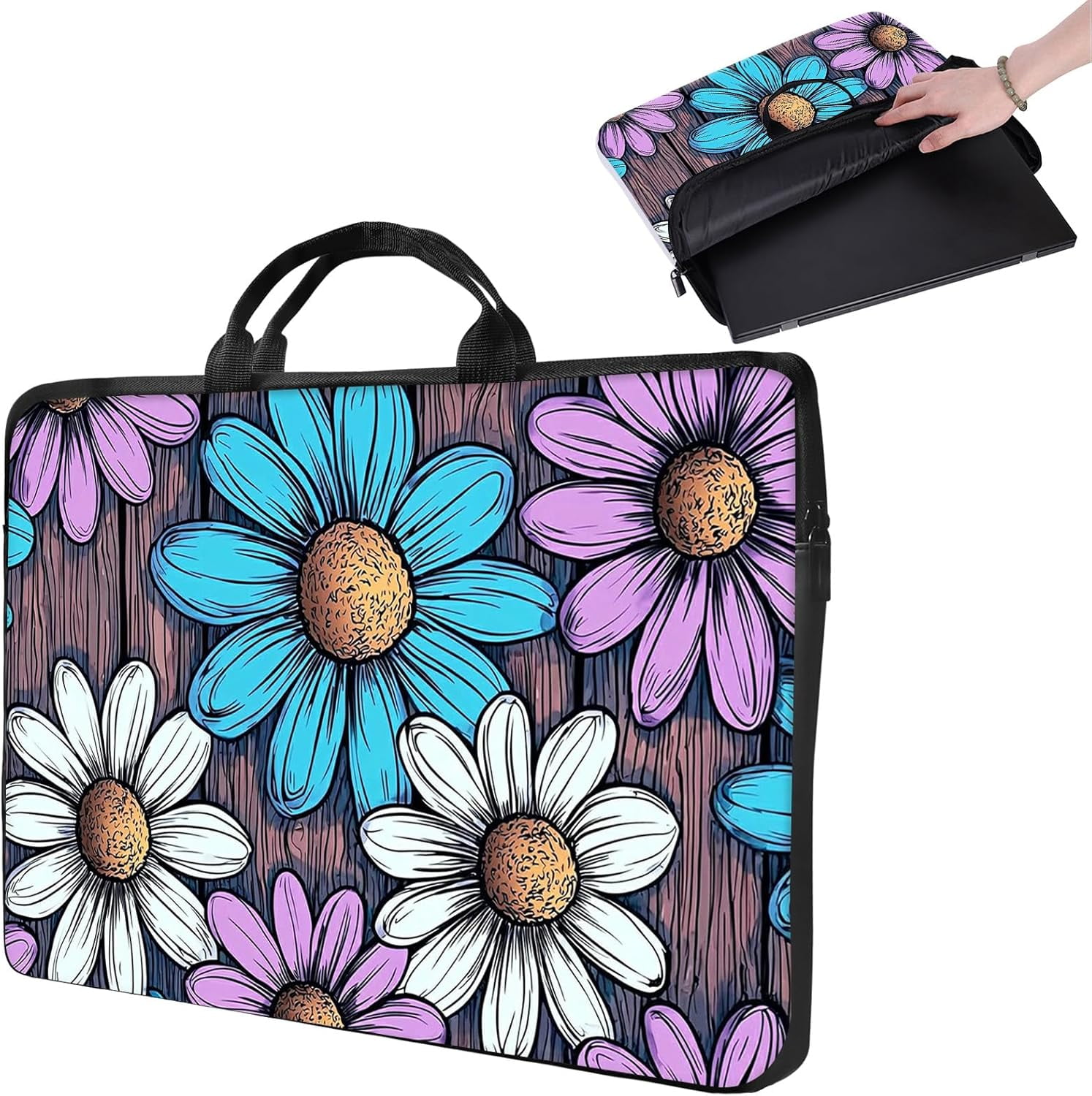 Wellsay Laptop Sve 16 inch,17" Laptop Sve with Handle,Compatible for MacBook /HP/Lenovo/ 16-17 ...