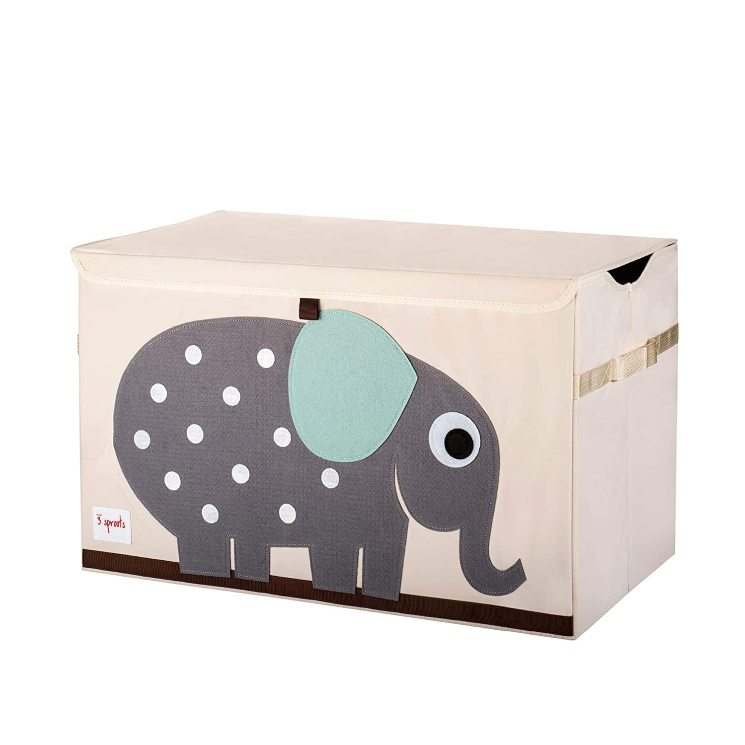 Wellsay Large Toy Chest for Kids with Lid and Handles - Collapsible Toy ...