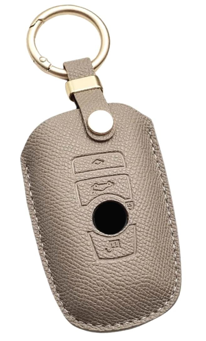 Wellsay Leather Key Fob Case for 2 5 6 7 Series X1 X2 X3 X6 X7 M5 M6 ...