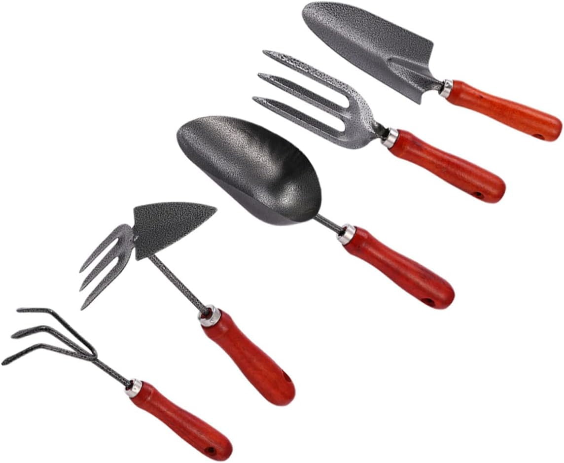 Wellsay Lightweight 1 Set Gardening Hoe Shovels Outdoor Tools Rake for ...