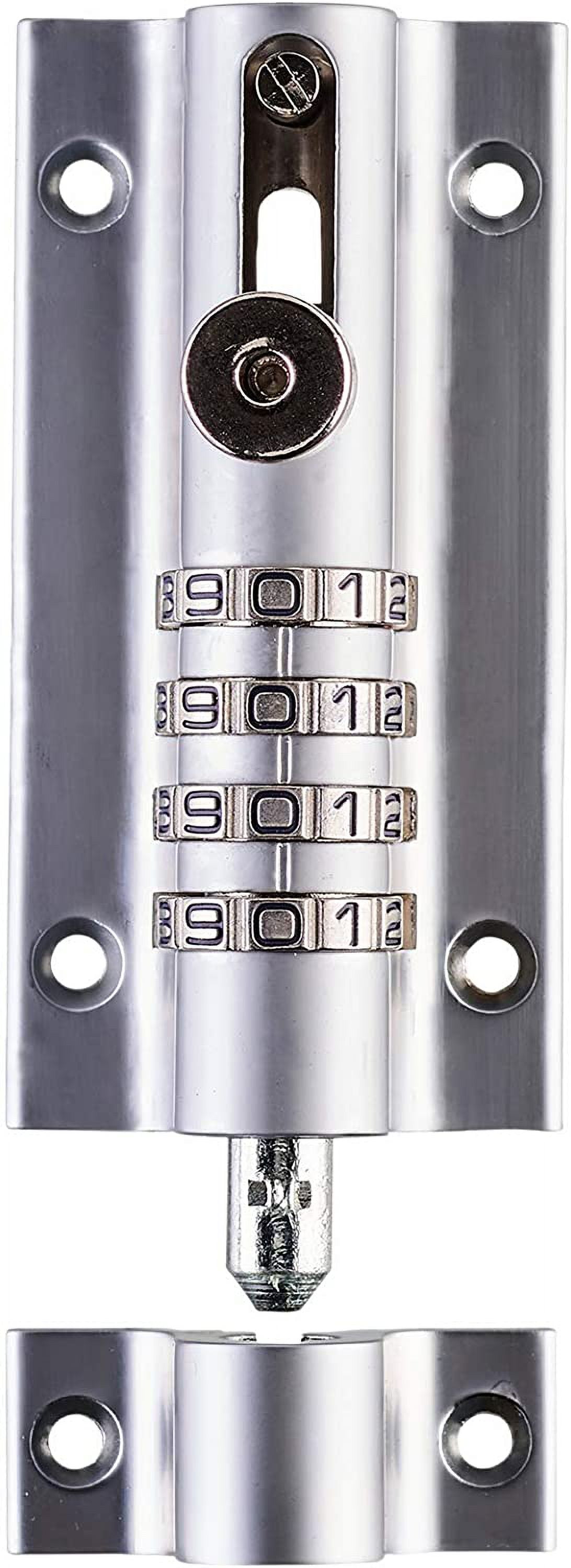 Wellsay Locks COMBI2CH Combi-Bolt Rustof Recordable Combination Loc ...