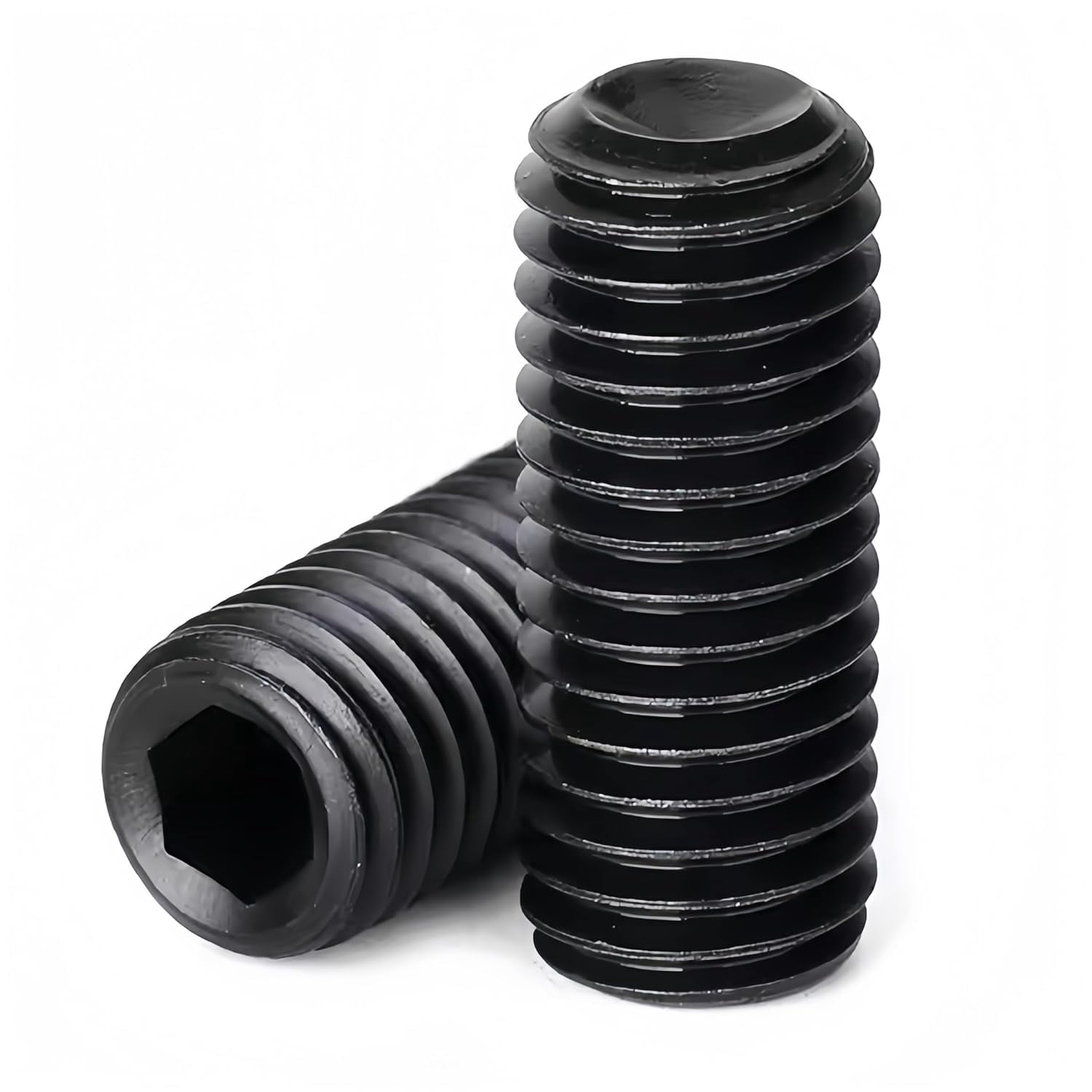 Wellsay M3 x 20mm Cup Point Screws Grub Screws Bolts Socket Set, Hex ...