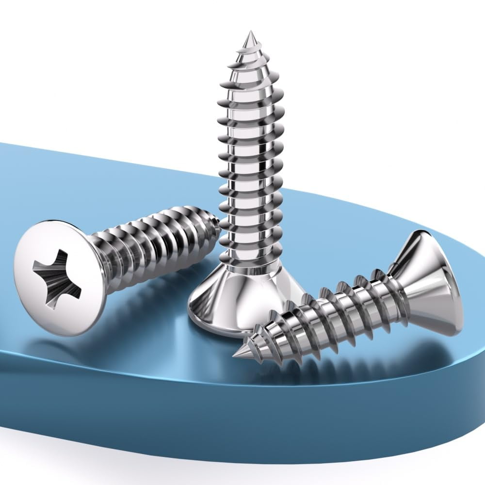 Wellsay M4.8 * 45（50pcs） Self-Tapping Screws, M1/M2/M3/M4/M5/M6/M7/M8 ...