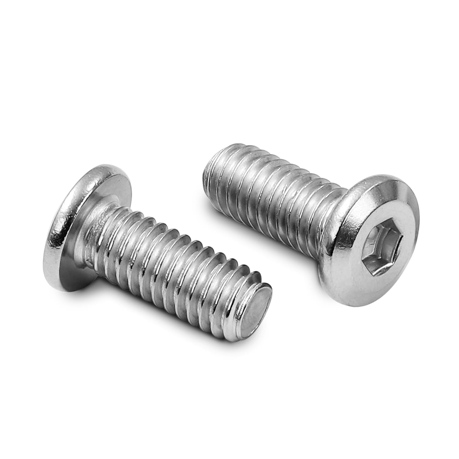 Wellsay M6 x 16mm Flat Head Socket Head Screws Countersunk Bolts for ...