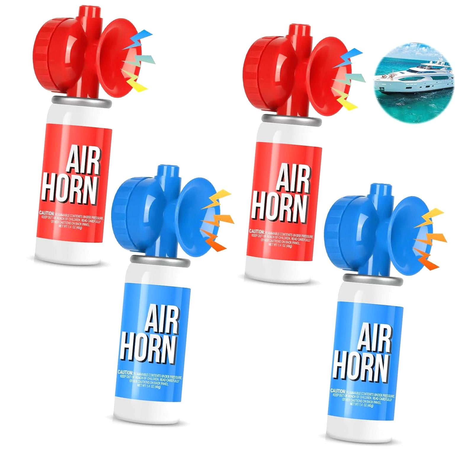 Wellsay Marine Boat Air 1.4oz, Compact Handheld Air Horns for Safety ...