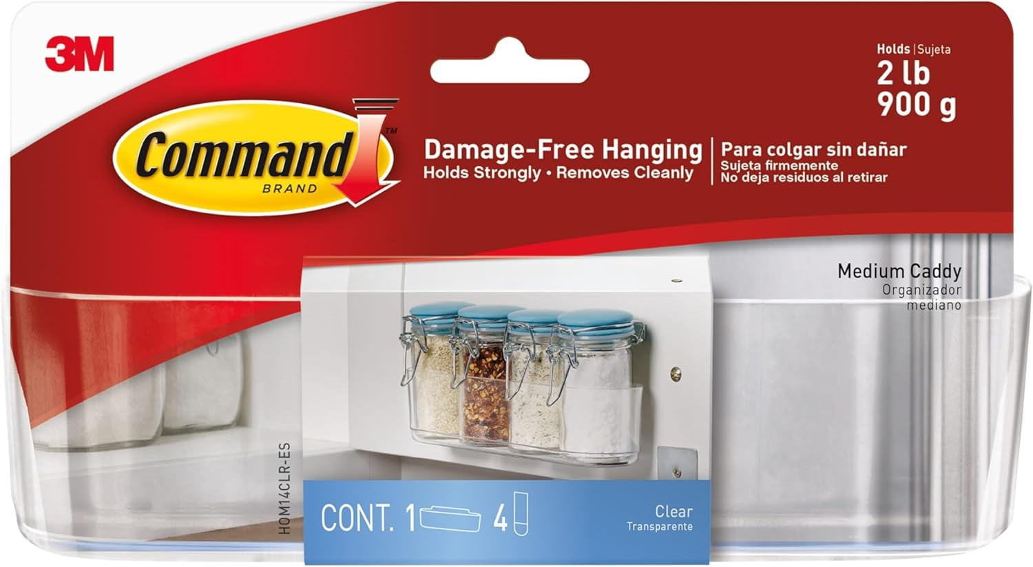 Wellsay Medium Caddy, Holds up to 2 lb, 7.5" x 2.1" x 2.1", 1 Caddy ...
