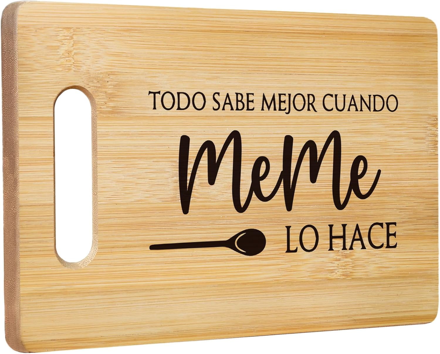Wellsay Meme Cutting Boards for Kitchen, Grandma Bamboo Cutting Board ...