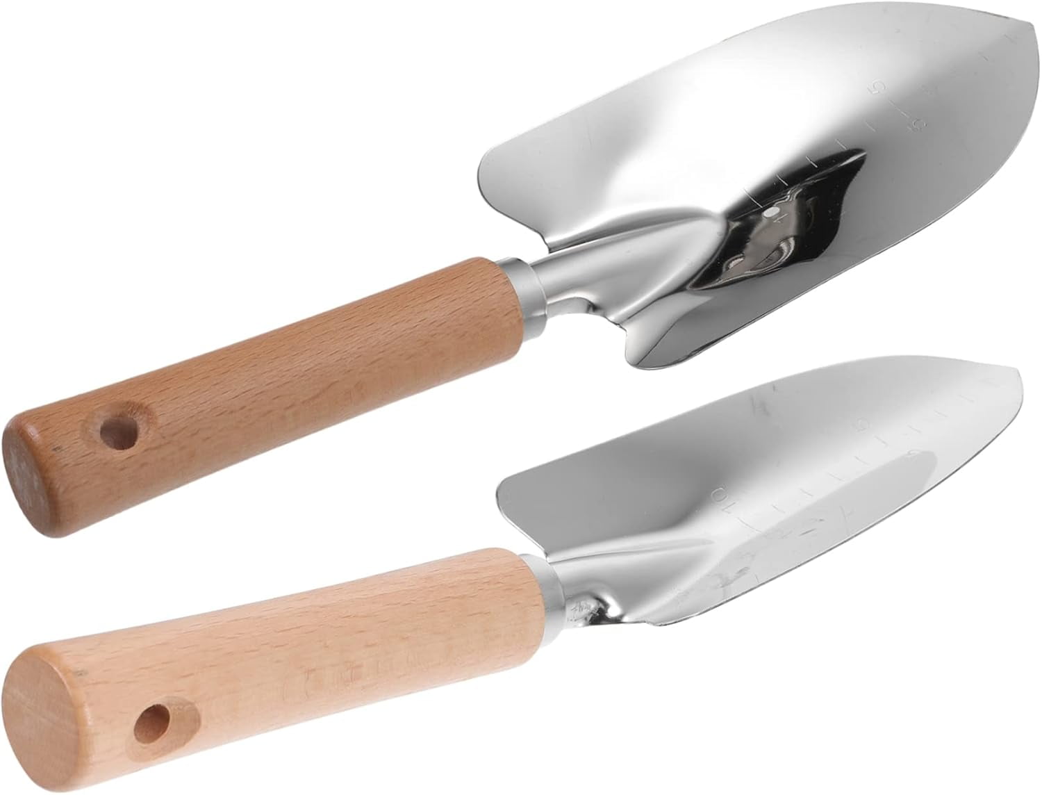 Wellsay Metal Detecting Spade Shovel Set 2pcs Bonsai Soil Moving Tools ...