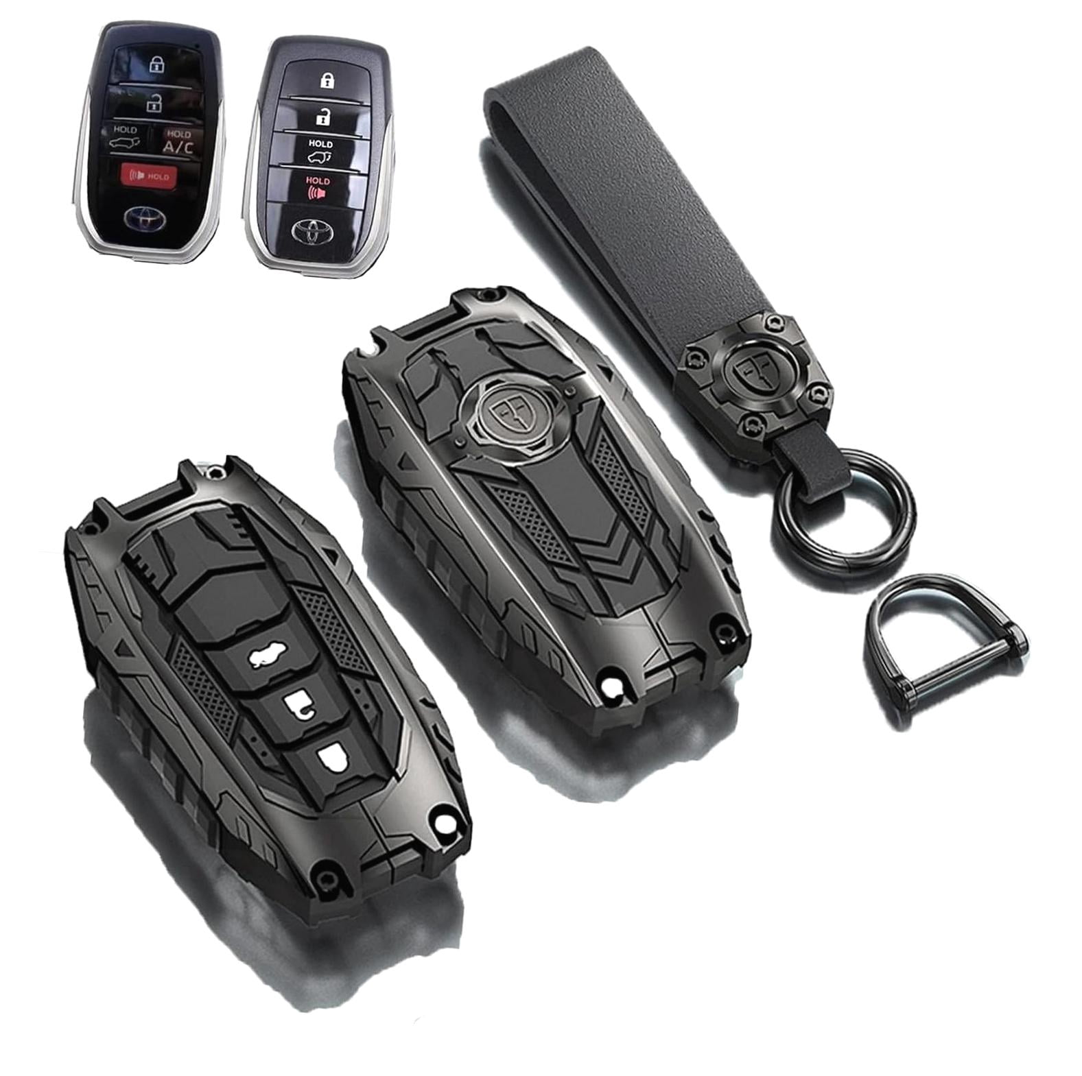 Wellsay Metal Key Fob Protector Case for , Full Guard Key Holder ...