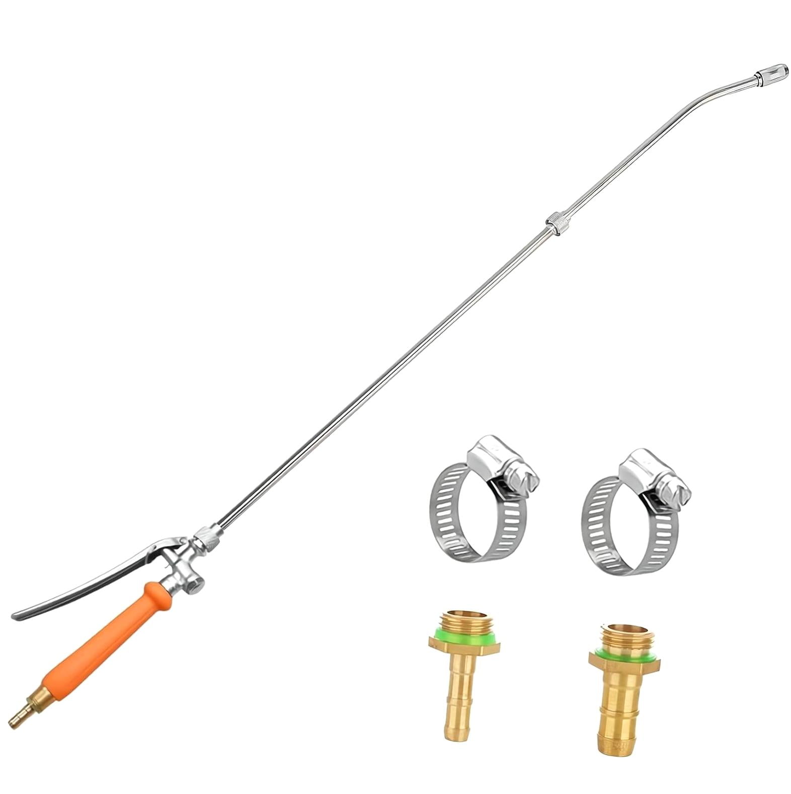 Wellsay All Metal Replacement Sprayer Wand,1/4"" & 3/8"" Barb Sprayer ...