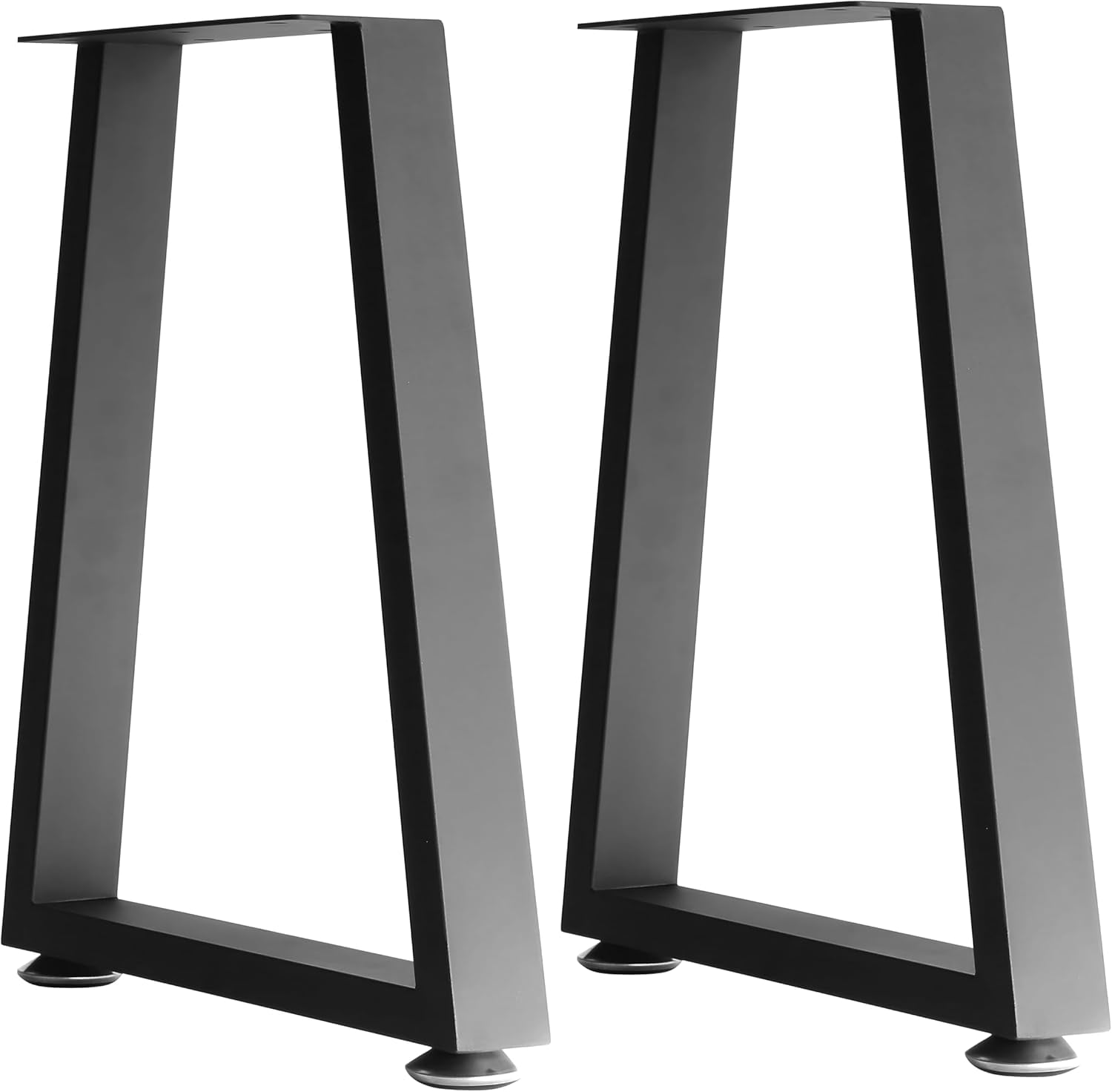 Wellsay Metal Square Tube Table Legs - Heavy Duty for Dining, Desk ...