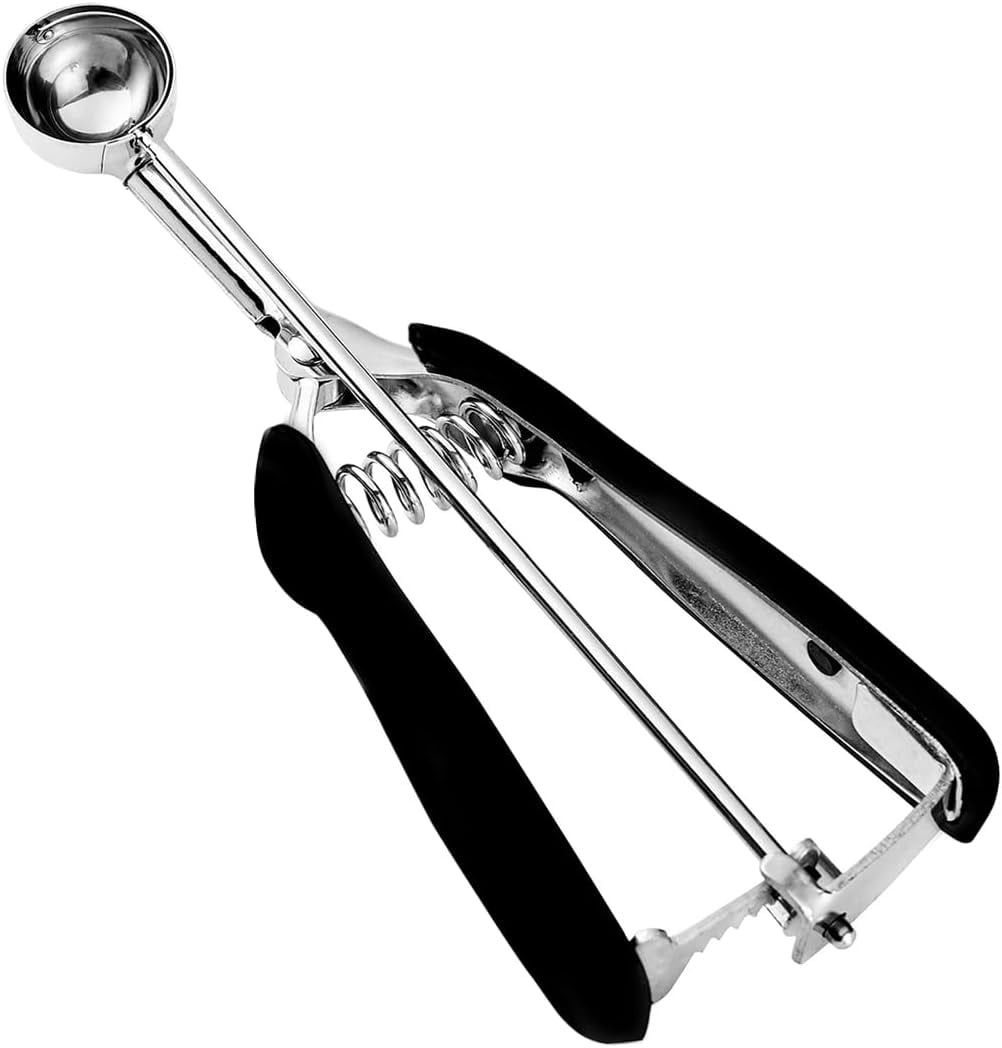 Wellsay Mini Cookie Scoop, 1 Tsp Cookie Scoops for Ba, Melon Baller ...