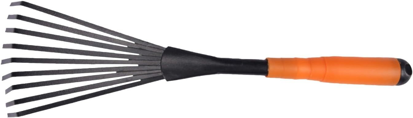 Wellsay Mini Garden Rake Hand Garden Tools Set Dual Headed Garden ...