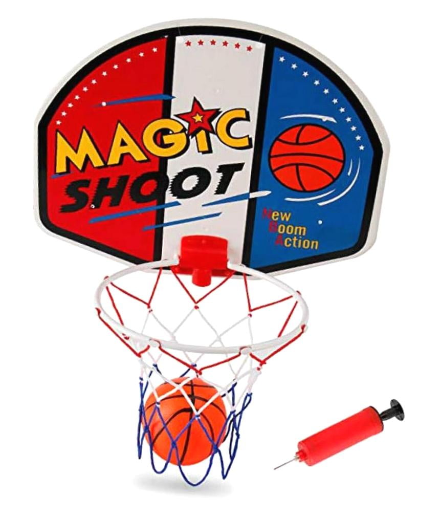 Wellsay Mini Hoop Kit Including Ball and Pump, Shatterproof Over-The ...