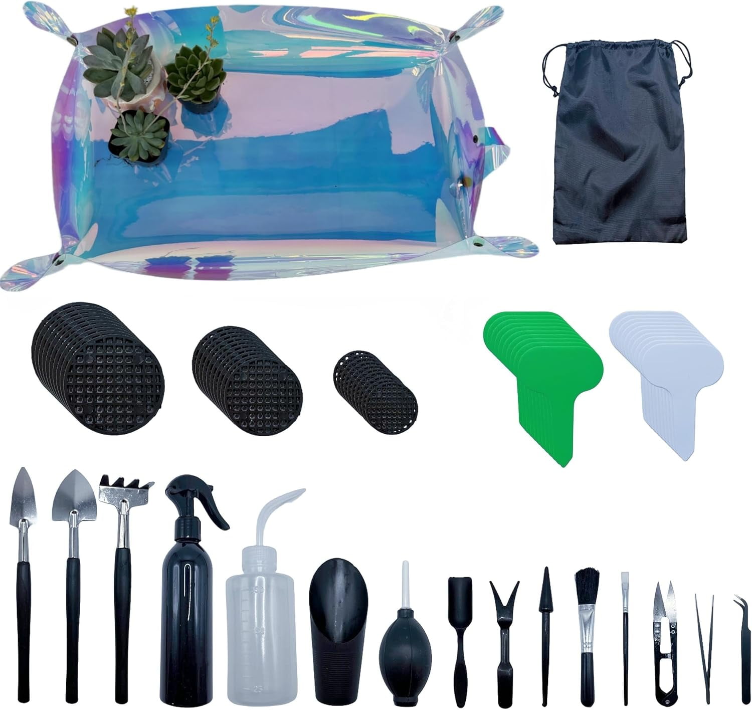 Wellsay Miniature Succulent Hand Tools Set,Gardening Tool Set-Succulent ...