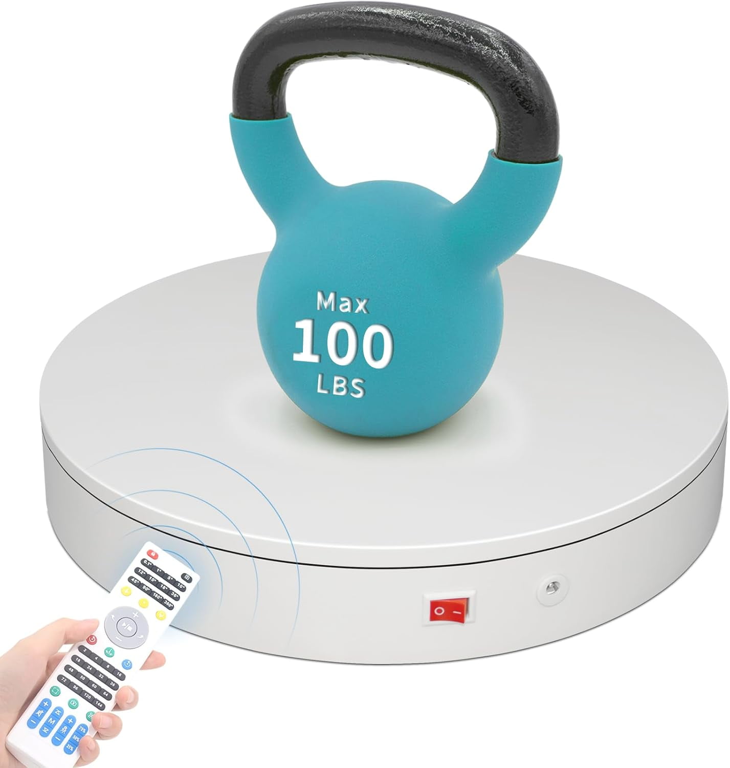 Wellsay Motorized Rotating Display Stand Rotating Platform Electric ...