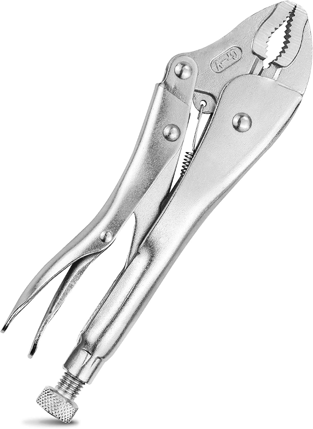 Wellsay Original Loc Pliers with Wire Cutter, Curved Jaw, 10-Inch, (MY ...
