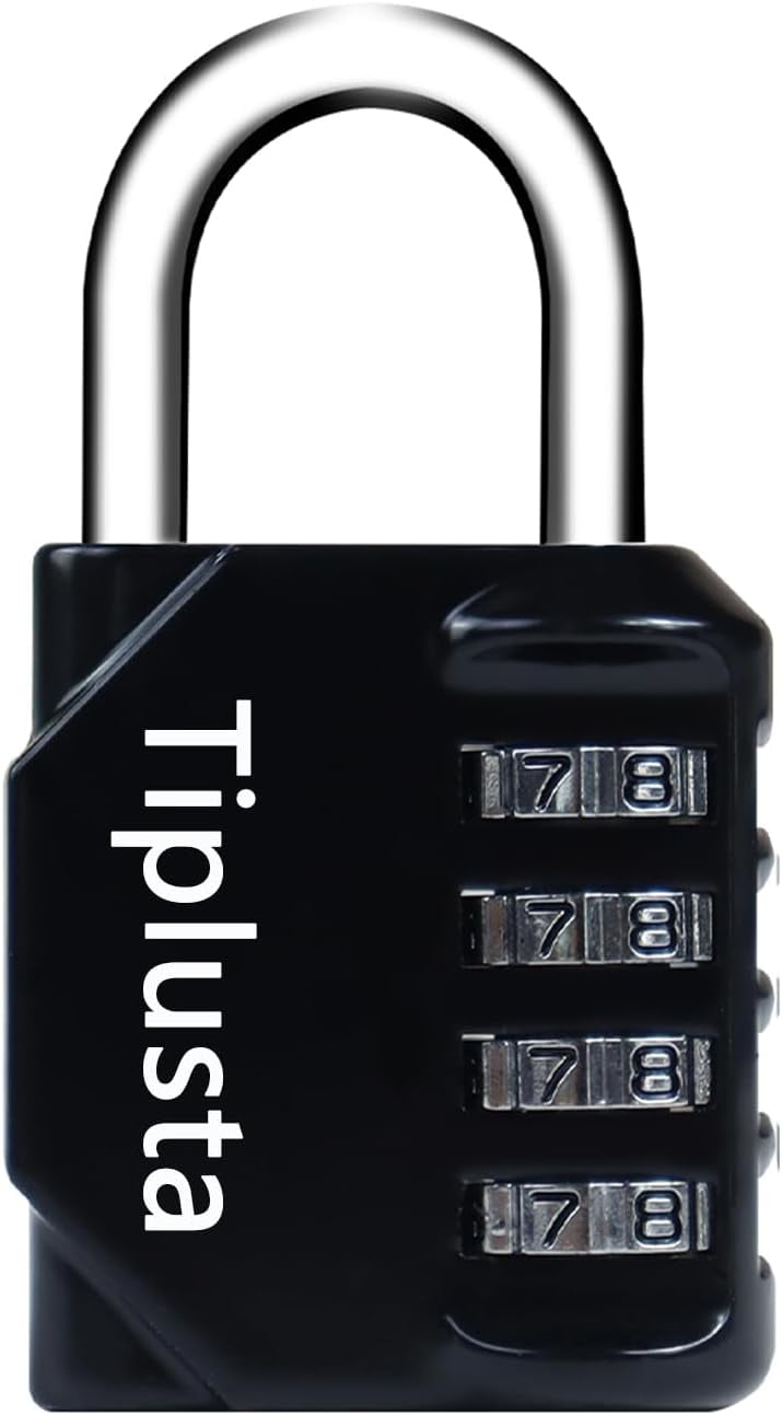 Wellsay Outdoor Combination Lock 4 Digit Locker Lock Waterof Padlock ...