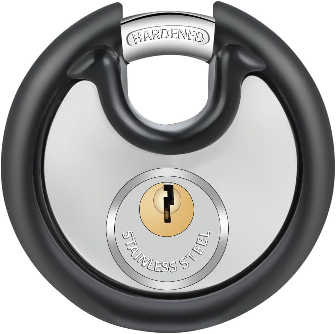 Wellsay Outdoor Keyed Padlock for Storage Unit, Waterof Stainless Steel ...