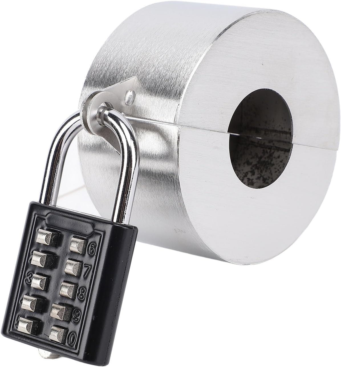 Wellsay Outdoor Water Cover with Combination Lock, Sturdy Stainless ...