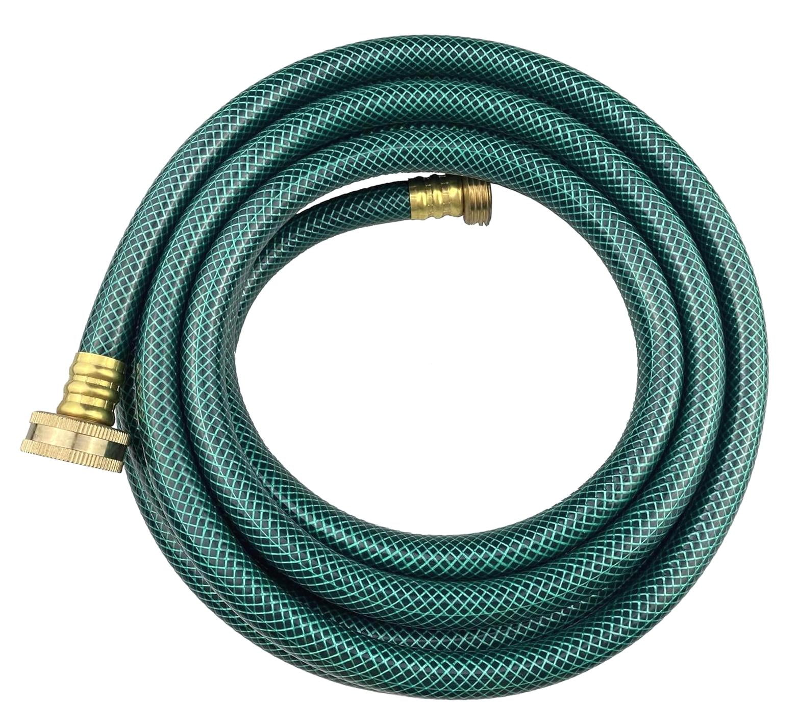 Wellsay PVC 1/2 Inch Water Hose with Solid Fittings, Leak-proof ...