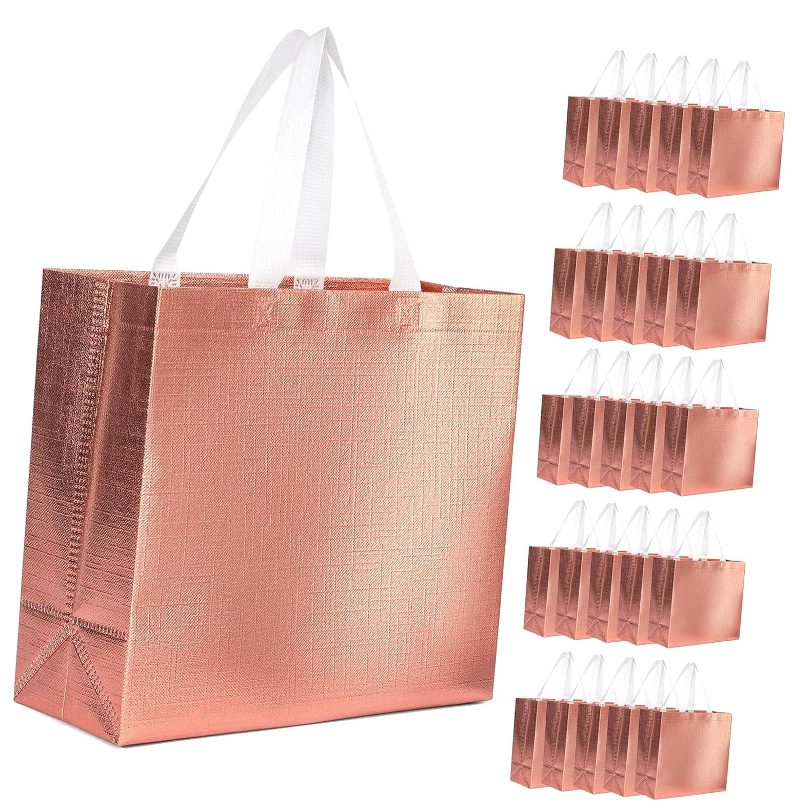 Wellsay Pack Blue Wedding Favor Bulk Bag Medium Size Cloth Non-woven ...