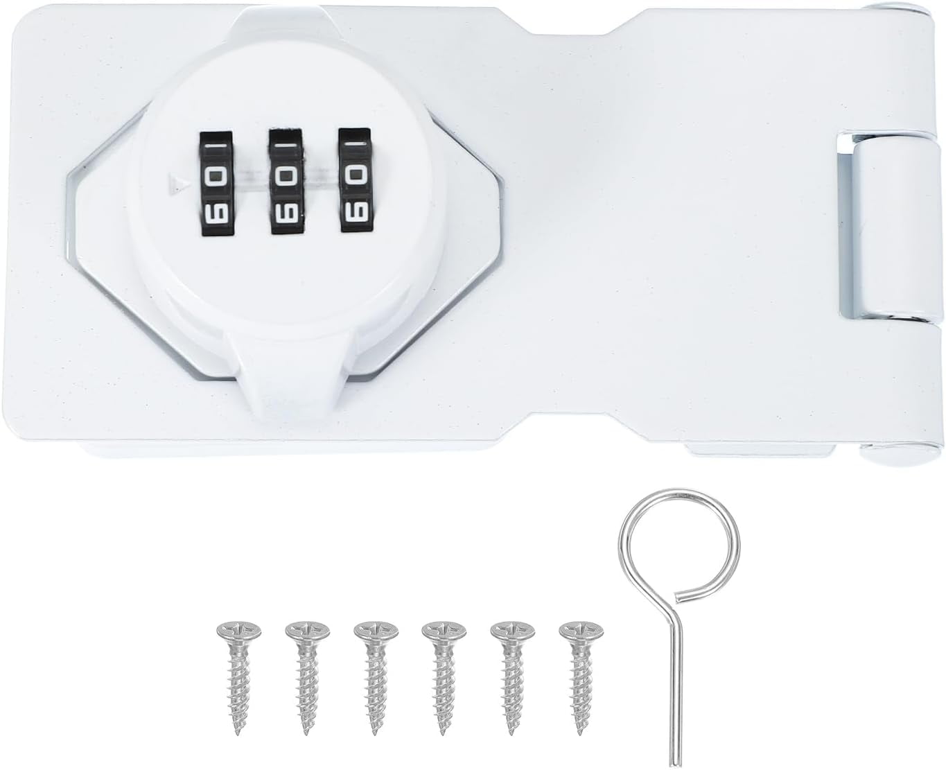 Wellsay Password Rotary Hasp Locks, Mechanical Cabinet Combination ...