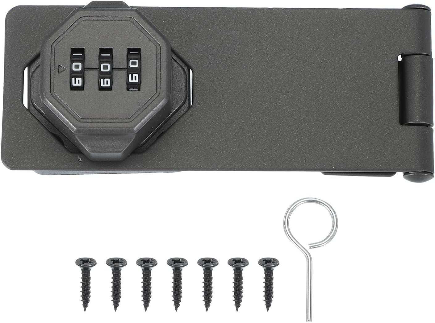 Wellsay Password Rotary Hasp Locks, Mechanical Cabinet Combination ...