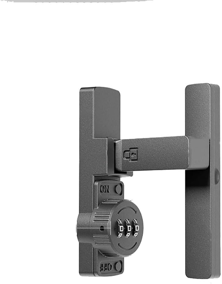 Wellsay Password Sliding Door Lock 90 D Flip Combination Cabinet Locks ...