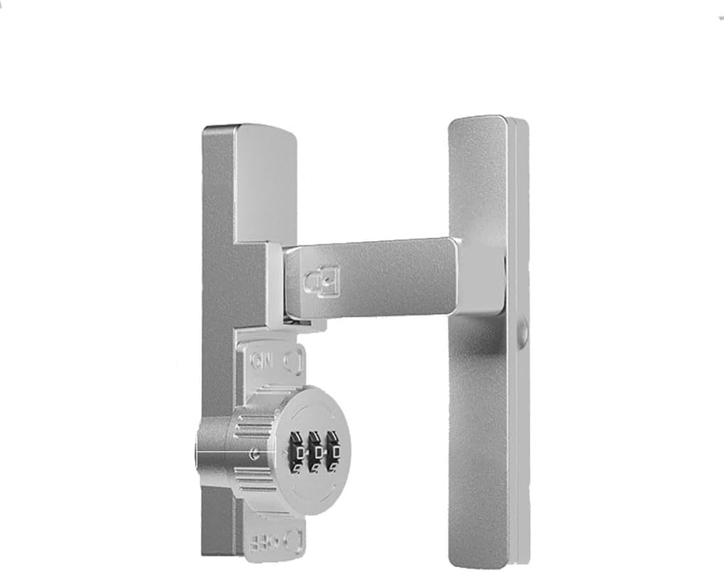 Wellsay Password Sliding Door Lock 90 D Flip Combination Cabinet Locks ...