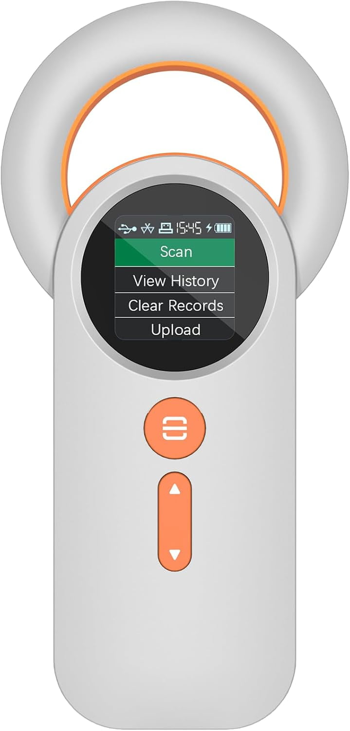 Wellsay Pet Microp Scanner Rechargeable RD EMID Micro p Reader Scanner ...