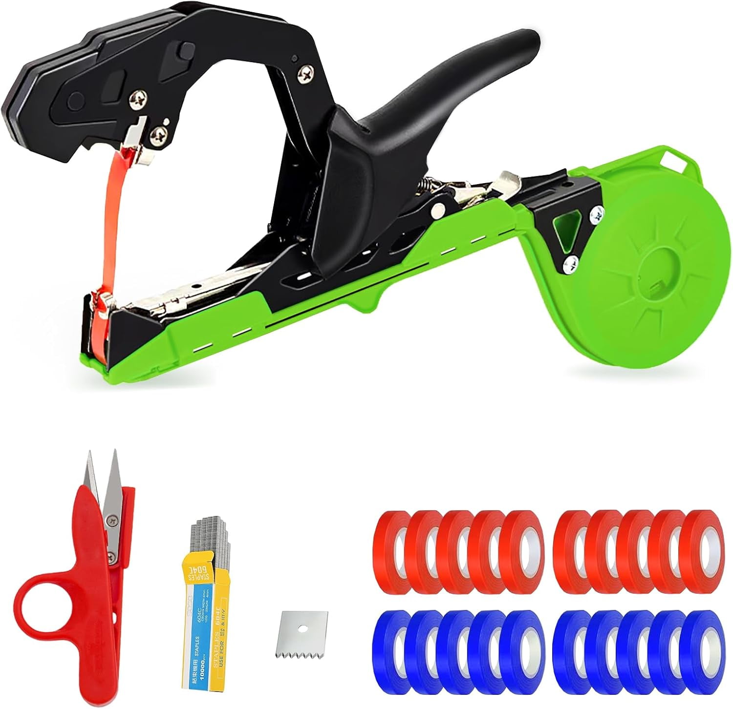Wellsay Plant Tying Mane-Lightweight Plant Tape Gun to Tie Up Vine ...