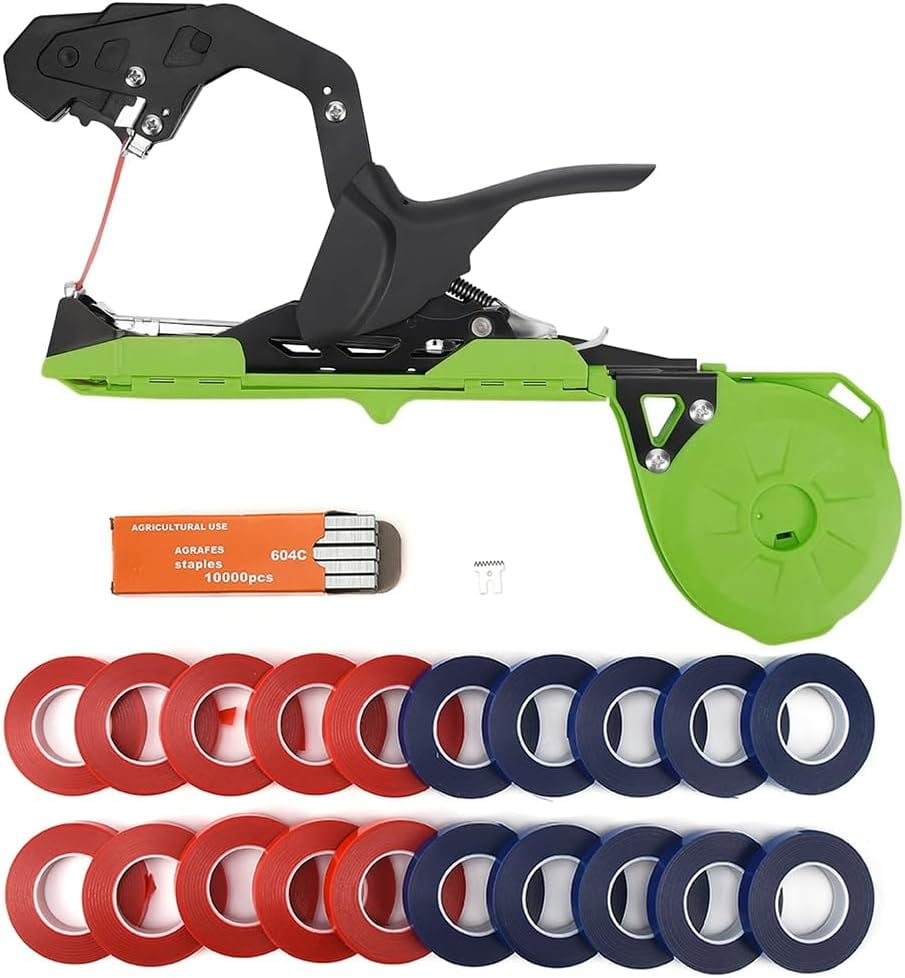 Wellsay Plant Tying Mane Tool for Vine Tie Up 20 Rolls Tape with ...