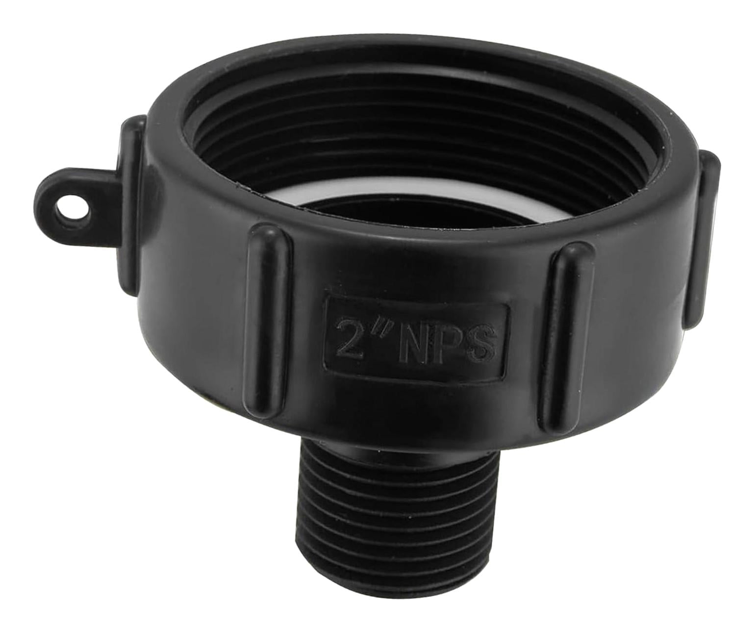 Wellsay Plastic Case Drain Connector 2 Inch NPS to 3/4 Inch Male Thread ...