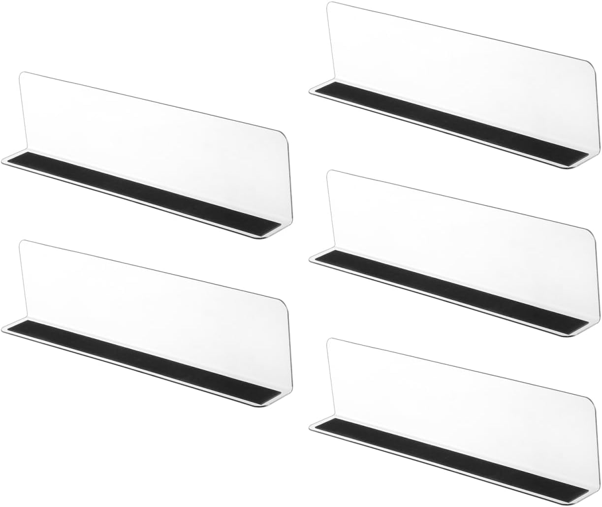 Wellsay Plastic Shelf Divider Shop Shelf Divider and Shelf Separator ...
