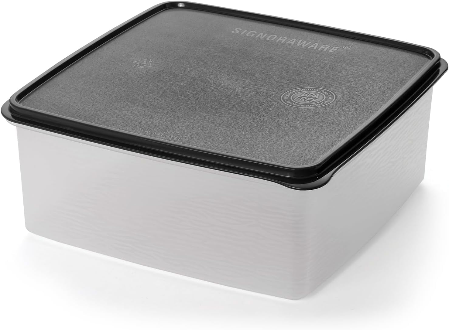 Wellsay Plastic Storage Containers with Lids - 11L Storage Bins with ...