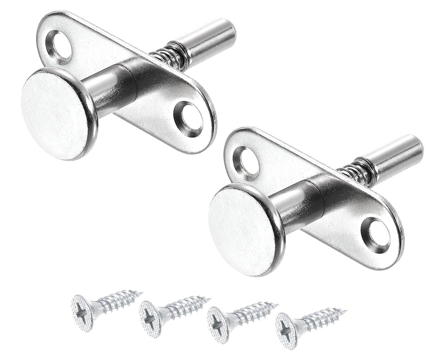 Wellsay Plunger Latches, 6.5x70mm/0.26x2.76inch Steel Spring-Loaded ...