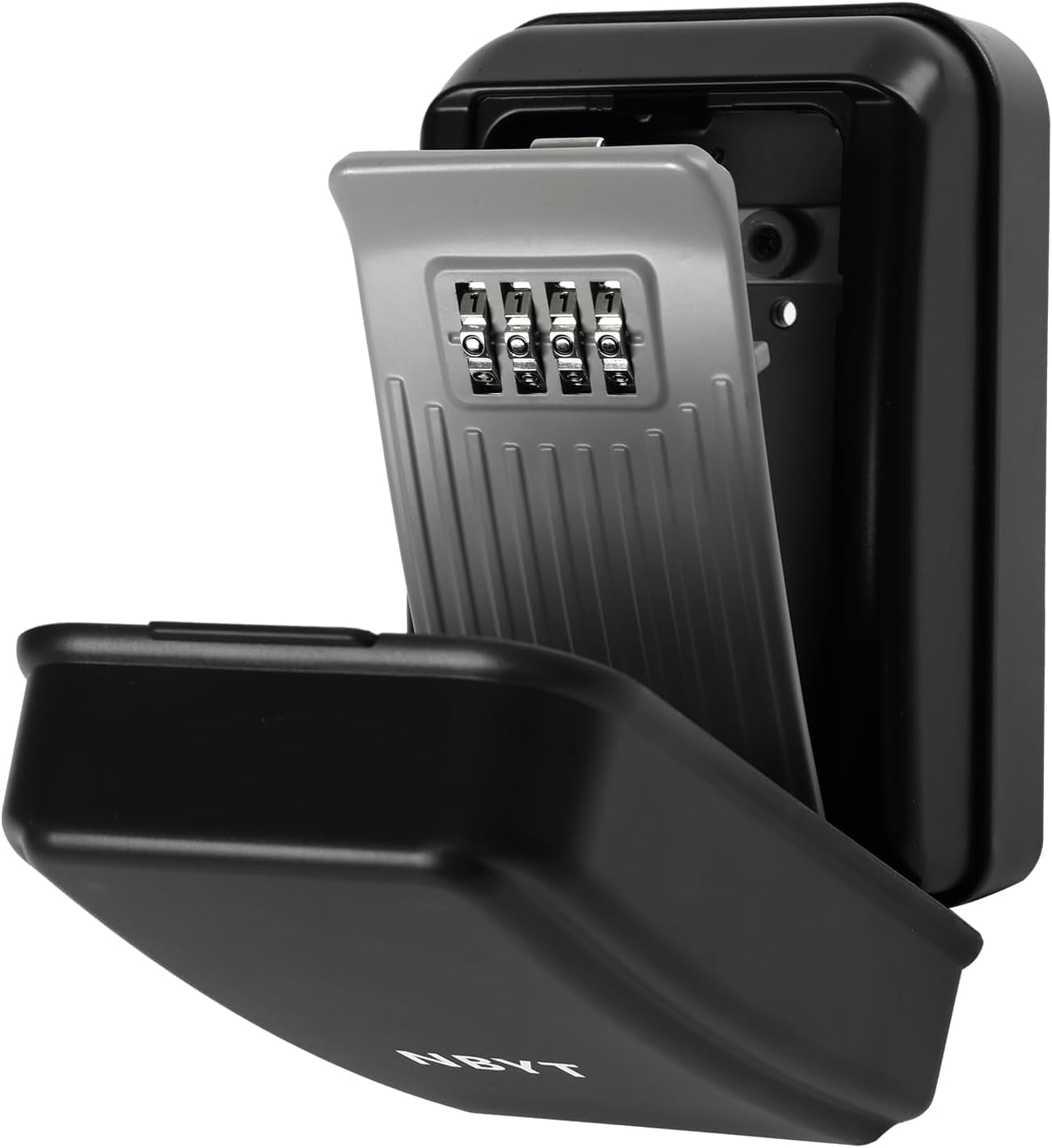 Wellsay Portable Combination Lock keybox, Wall Mount,for House Keys Key ...